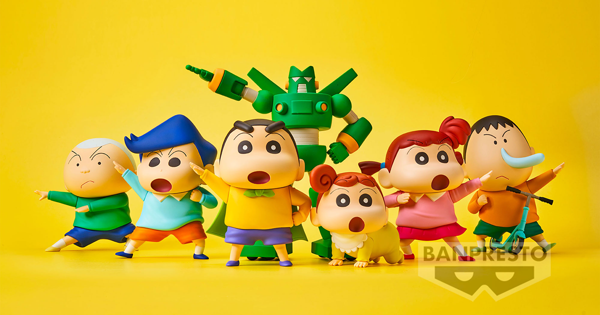 BANPRESTO「新次元！蠟筆小新 春日部防衛隊」陣容公開！