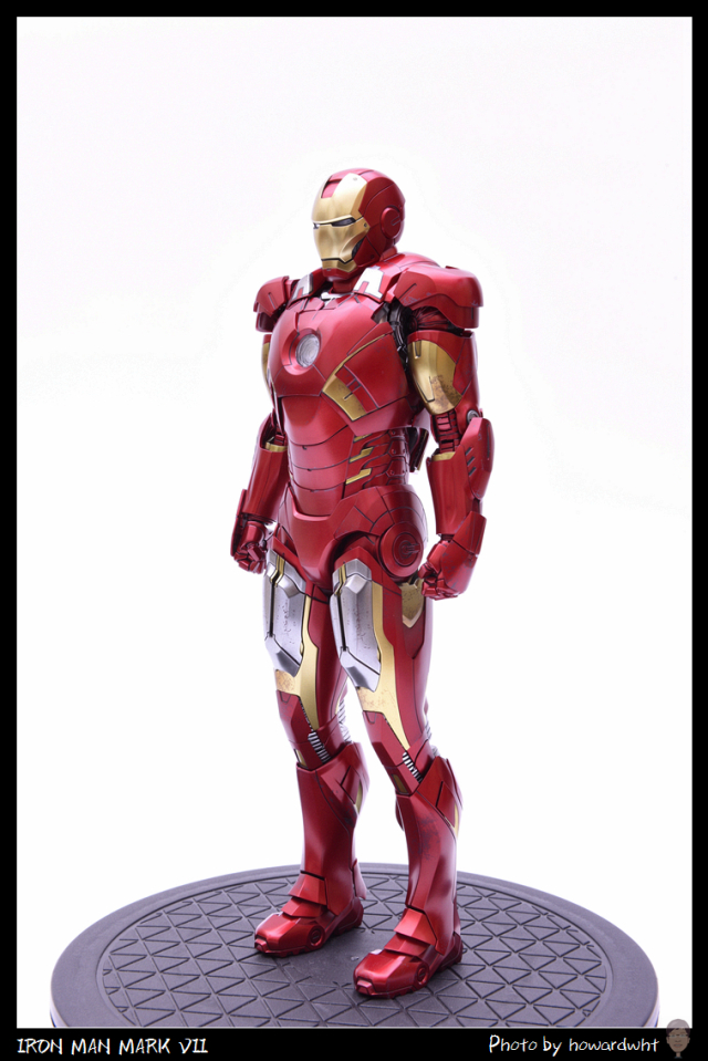 【開箱】Hot Toys技術力表現之作 - 鋼鐵人MK7 (合金版)