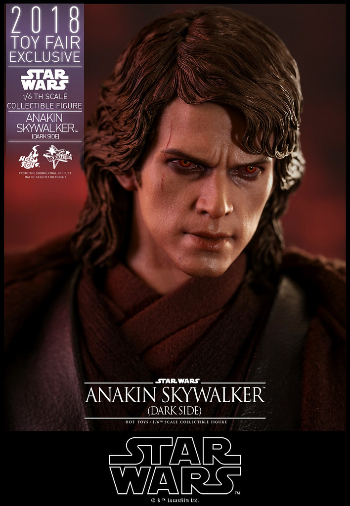 Hot Toys MMS486 Anakin Skywalker Dark Side 1 6 Toy