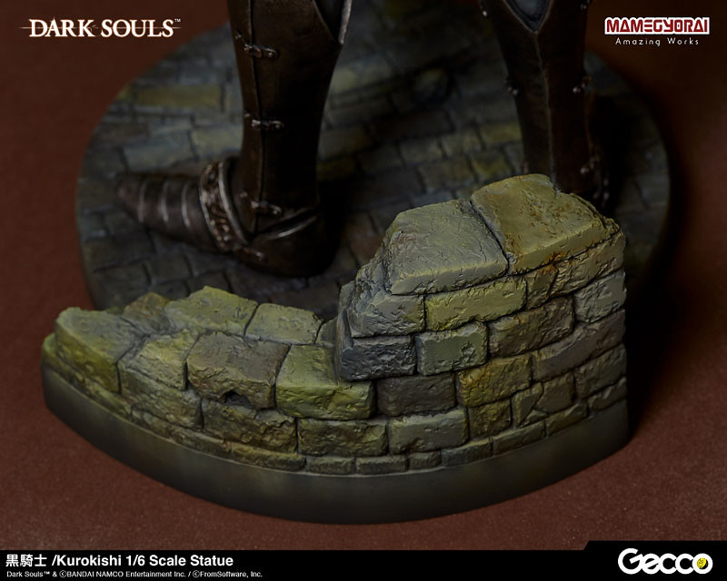 氣勢十足的新人殺手!Gecco《黑暗靈魂DARK SOULS》黑騎士1/6比例 氣勢十足的新人殺手!Gecco《黑暗靈魂DARK SOULS》黑騎士1/6比例
