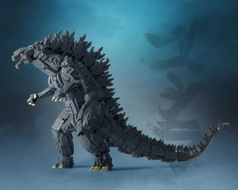 Jayfa 樂高 Moc 作品「哥吉拉 傳奇影業版 」磚拼模型 足以撼動對樂高可能性認知的極致造型！