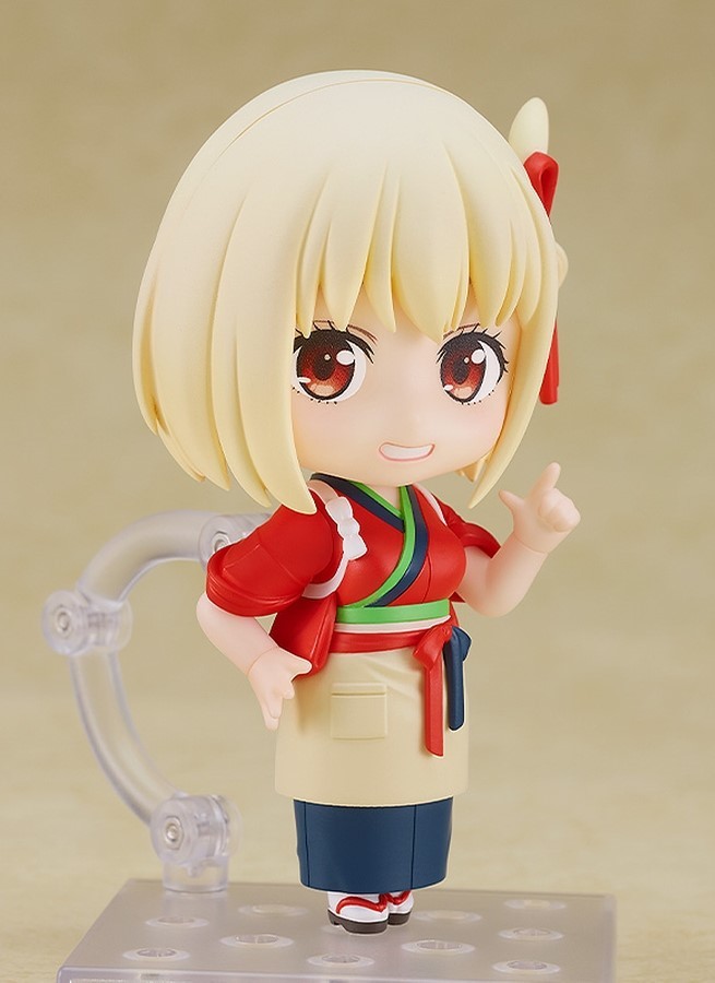 黏土人『lycoris Recoil 莉可麗絲 錦木千束 Lycoreco咖啡廳制服ver』千束的特製百匯上菜啦！