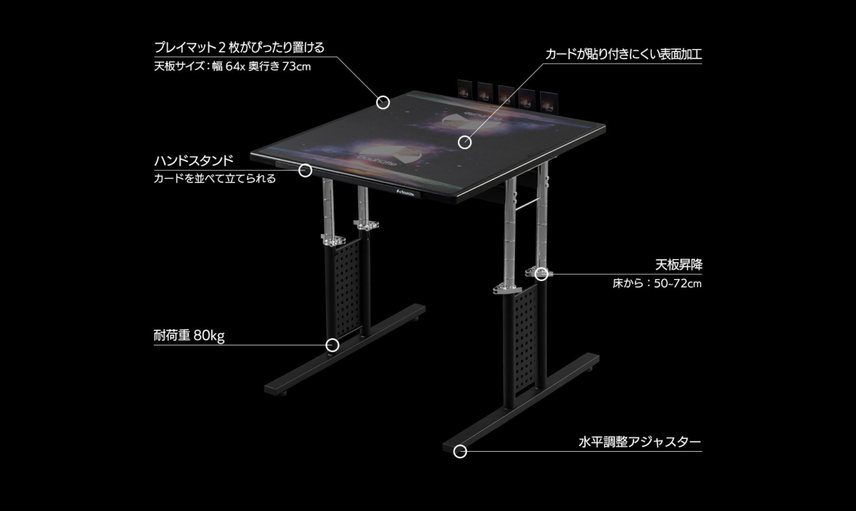 手牌不拿在手上算是決鬥嗎！ Bauhutte推出「TCG卡牌遊戲專用桌」讓你打牌設備升級