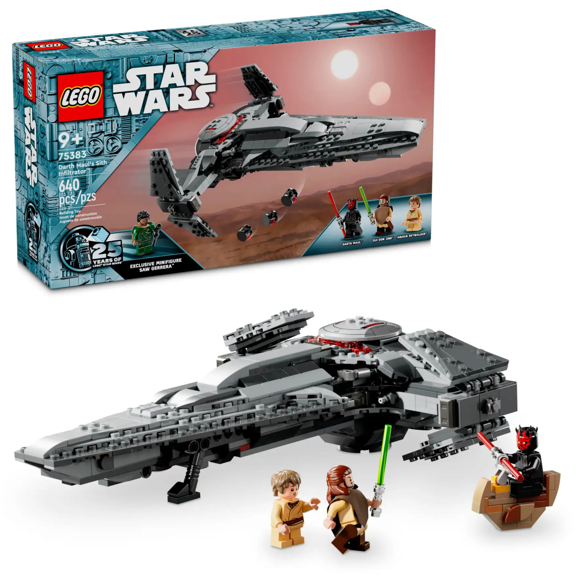 LEGO 75383「達斯·魔的西斯滲透者」還有慶祝樂高星際大戰25 週年 LEGO 75383「達斯·魔的西斯滲透者」還有慶祝樂高星際大戰25 週年