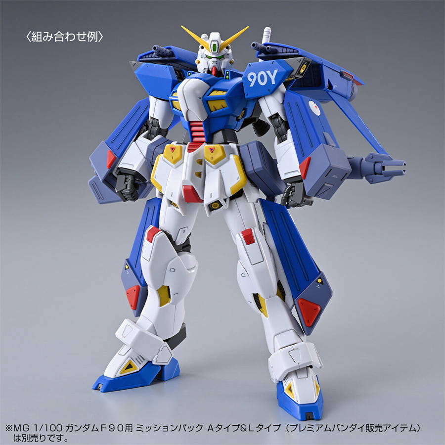 MG 1/100『F90ⅢY CLUSTER 鋼彈』PB限定推出 再現特徵核心戰機合體機構！