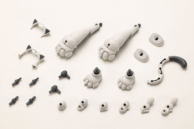 《壽屋》【FORME ARMS Rail Virth V.F.A】【FRAME ARMS LX-00 閃鐮：RE2】【M.S.G 重武器組件39 貓咪裝甲01】 -6parkbbs.com