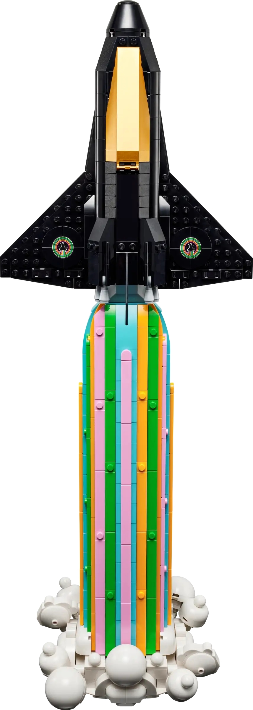 LEGO 10391 Icons 系列「與菲瑞·威廉斯飛越月球」（Over the Moon with Pharrell Williams）最潮的樂高太空梭誕生！