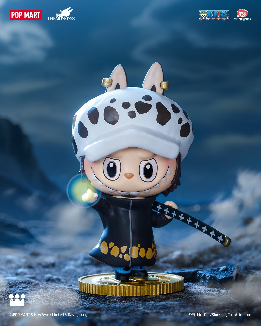POP MART「The Monsters×航海王」系列角色！奪取大秘寶的LABUBU一夥可愛現身